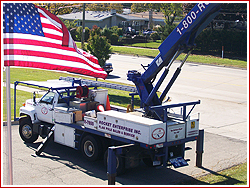 Rocket Enterprise flags, flagpoles, flag theft prevention devices, and ...